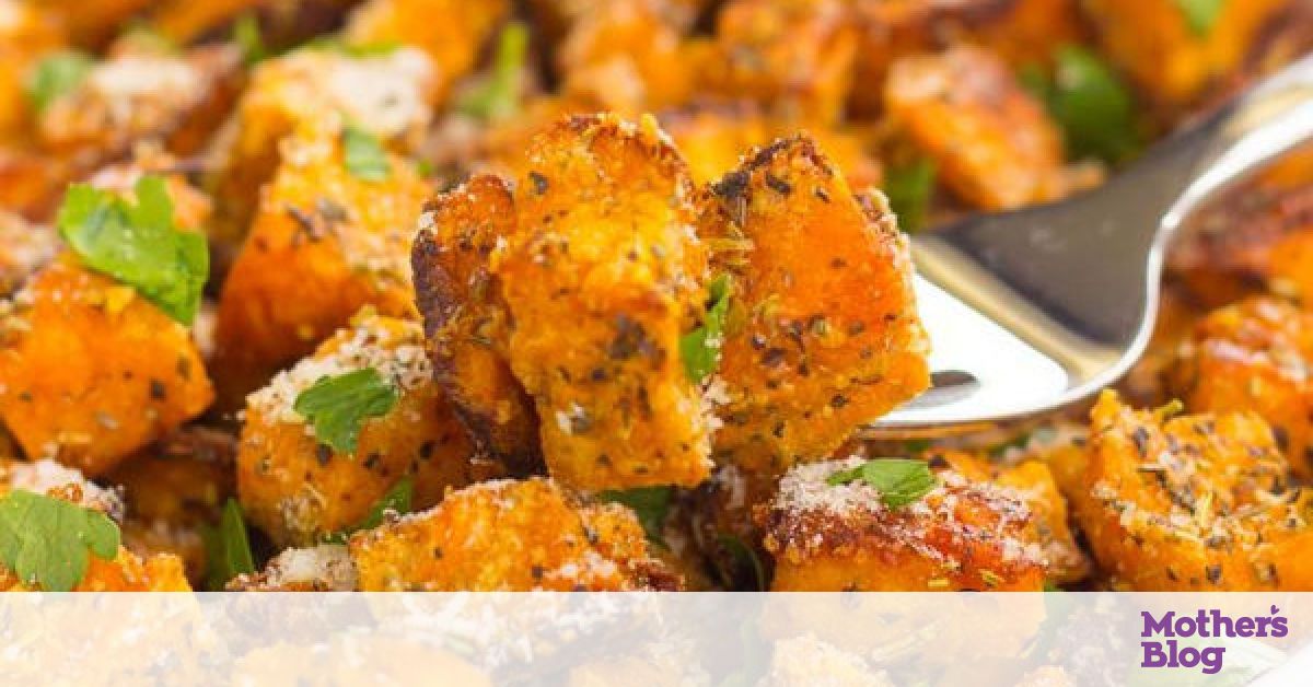 Συνταγή για γλυκοπατάτα με καπνιστή πάπρικα και τριμμένη παρμεζάνα ...