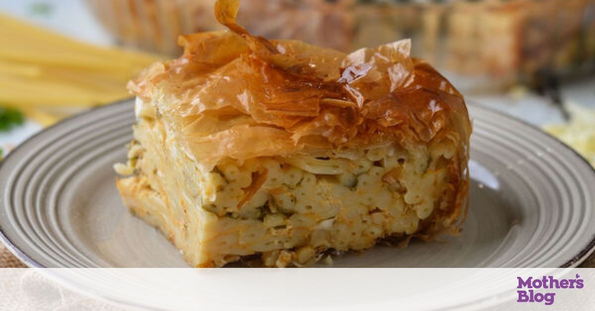 Μακαρονόπιτα: Συνταγή με φύλλο κρούστας - Mothersblog.gr