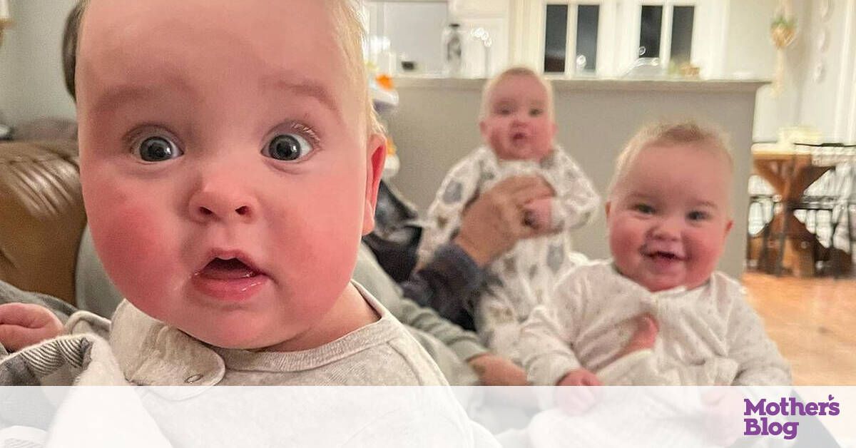 Μαμά τραβάει ξεκαρδιστικές φωτογραφίες των τρίδυμων μωρών της (εικόνες ...