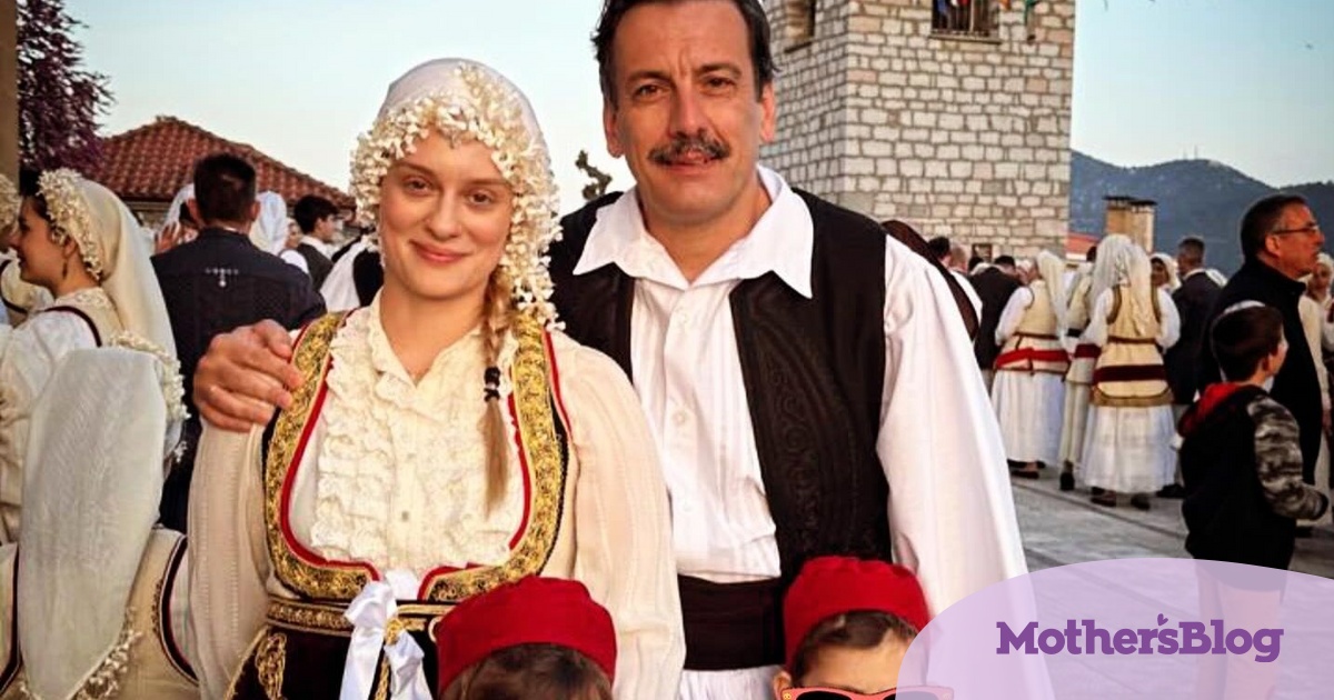 Στο πανηγυράκι του Αη Γιώργη ο Θάνος Κιούσης με τα παιδιά του - Οι ...