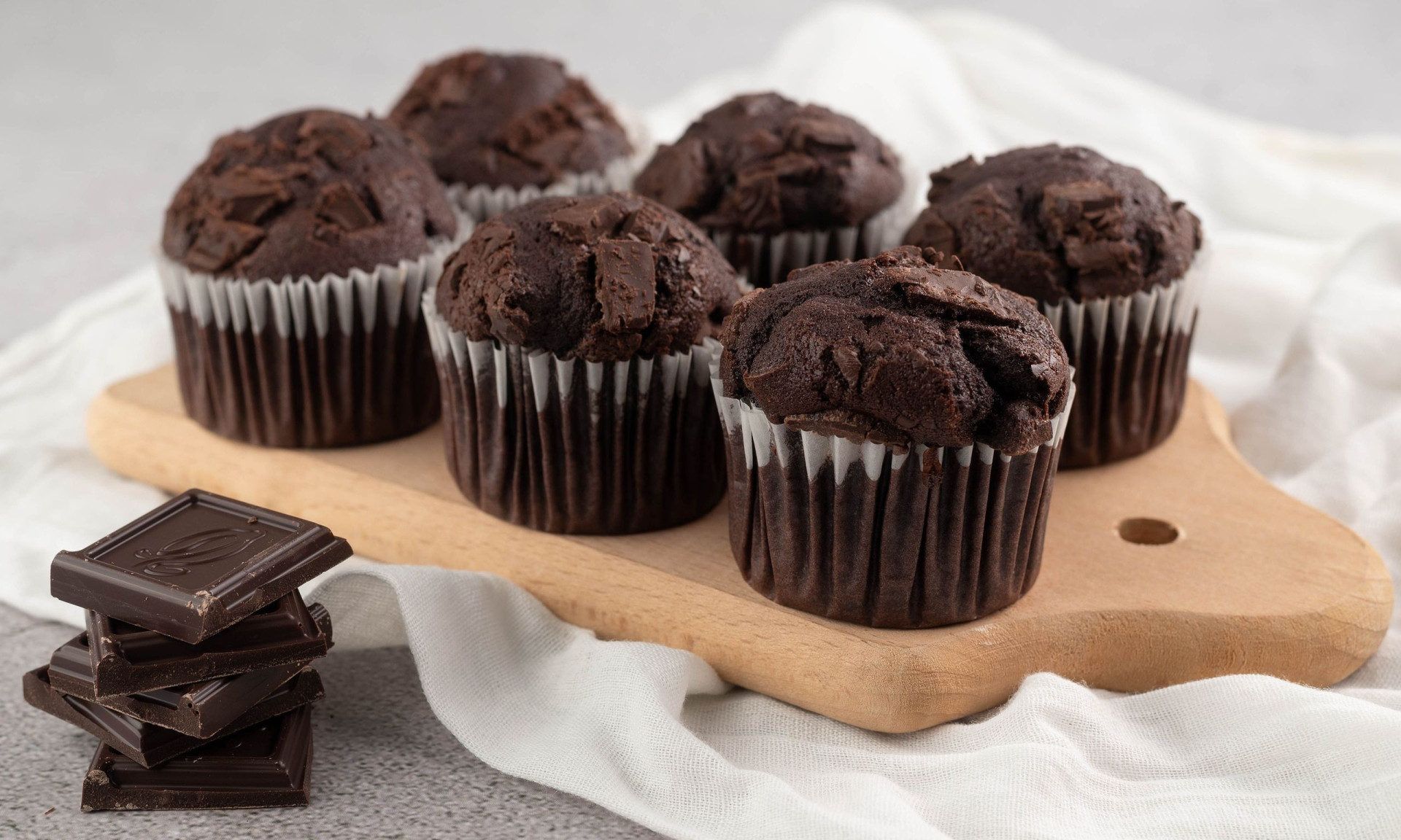 Muffins σοκολάτας με μπανάνα και τρία ακόμα υλικά - Mothersblog.gr