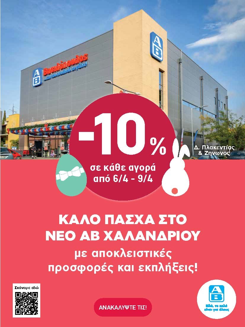 Η ΑΒ Βασιλόπουλος επενδύει σε νέα καταστήματα και το γιορτάζει ...